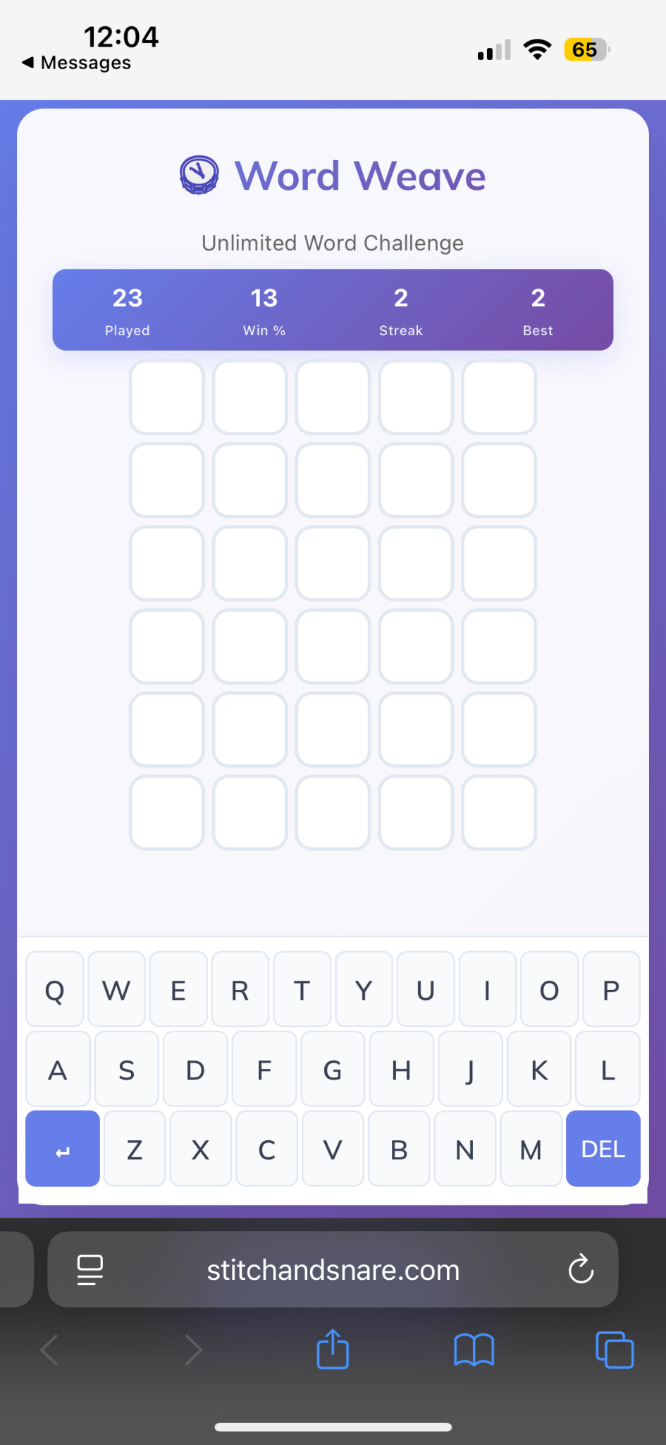 Creating a Word Puzzle for WordPress Using Claude | Stitch and Snare